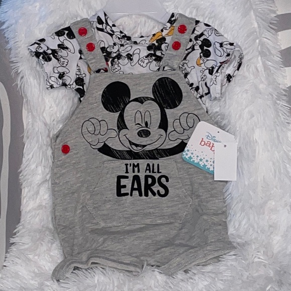 Disney | Matching Sets | Disney Baby Im All Ears Mickey Outfit | Poshmark
